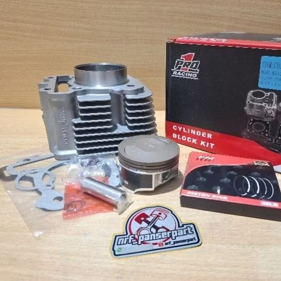 Jual BLOK SEHER MIO M3 125 2PH 58,5 MM/BORING SET BORE UP YAMAHA MIO 125 X RIDE FINO MIO SOUL GT ...