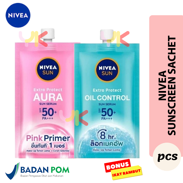 Jual NIVEA Sun Extra Protect Aura Sun Serum SPF 50+ PA+++ 7ml ...