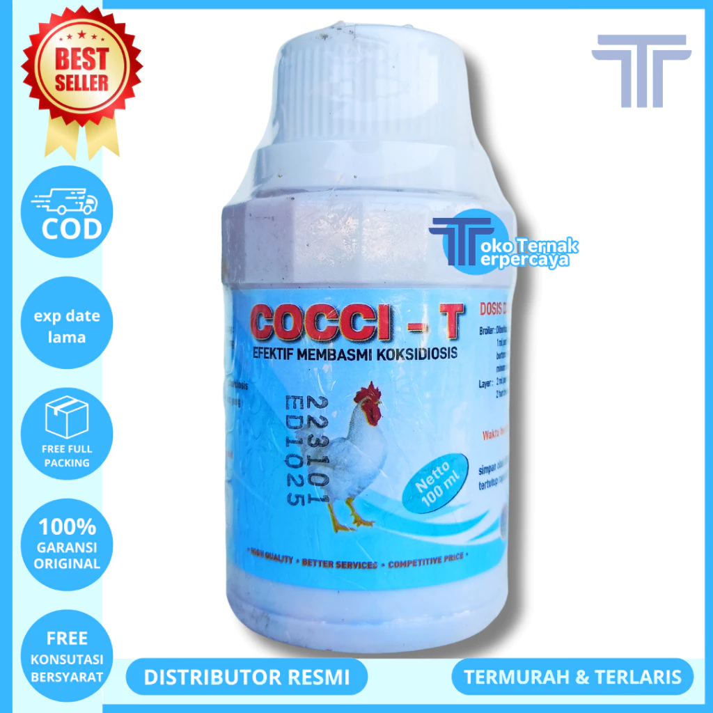 Jual Obat COCCI-T 100ML M2P - Obat Koksi Berak Darah Pada Unggas Ayam ...