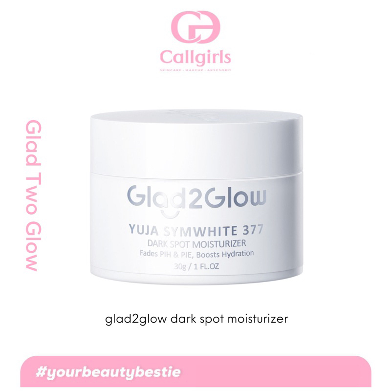 Jual Glad Two Glow YUJA SYMWHITE 377 Dark Spot Moisturizer | Shopee ...