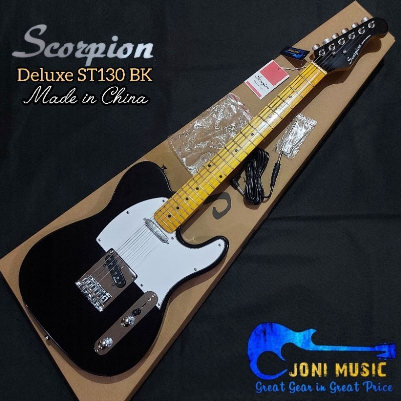 Jual Gitar Scorpion Telecaster Deluxe Series ST-130 ST130 Original ...