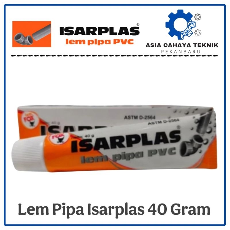 Jual ISARPLAS Lem Pipa Tube 40 Gram Perekat Paralon PVC Odol | Shopee Indonesia