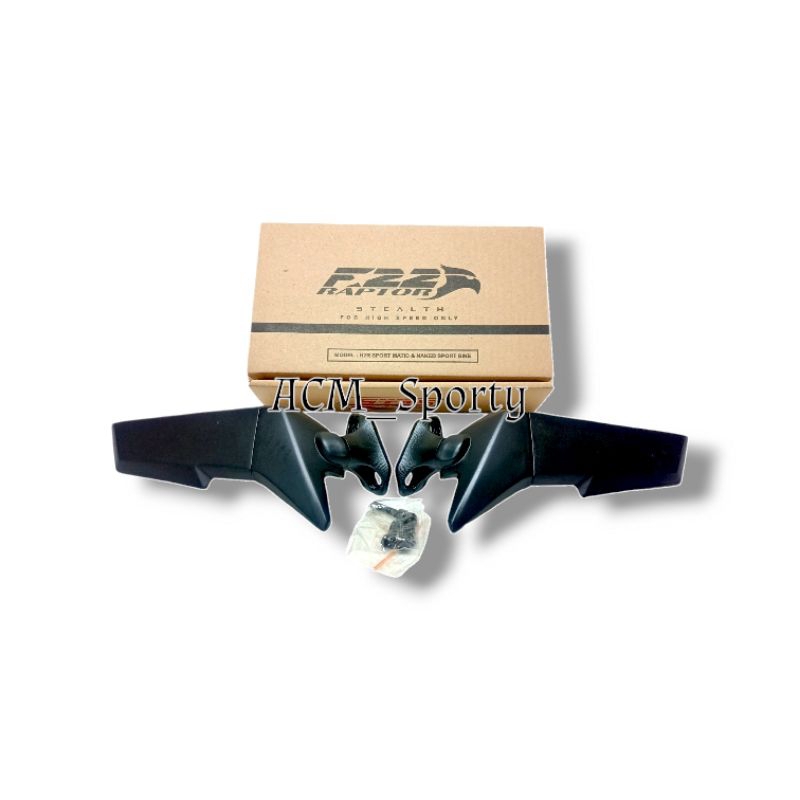 Jual Spion Stealth Winglet Model H2R V2 Slim Carbon Kevlar Asli ...