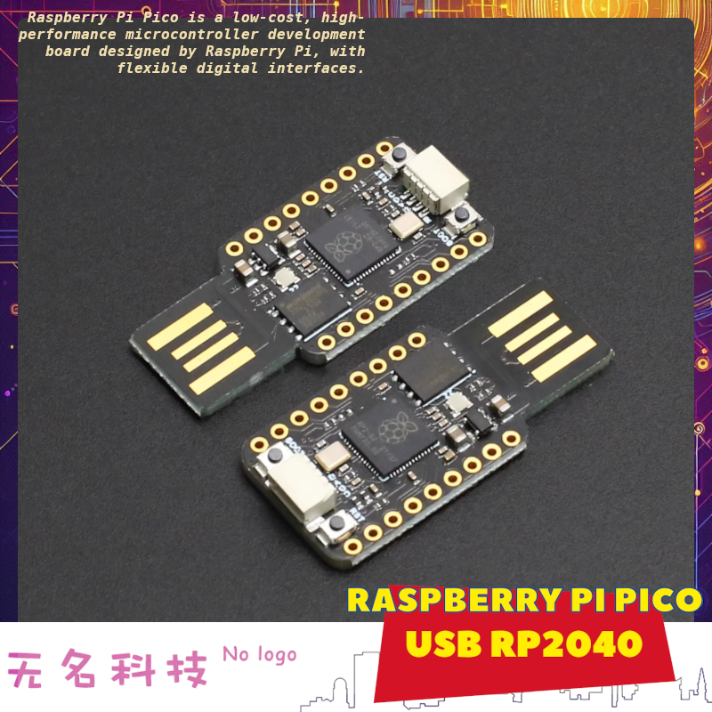 Jual NOLOGO RASPBERRY PI MINI DEVELOPMENT BOARD USB RP2040 RASPBERRY PI PICO DUAL CORE RP2040 ...