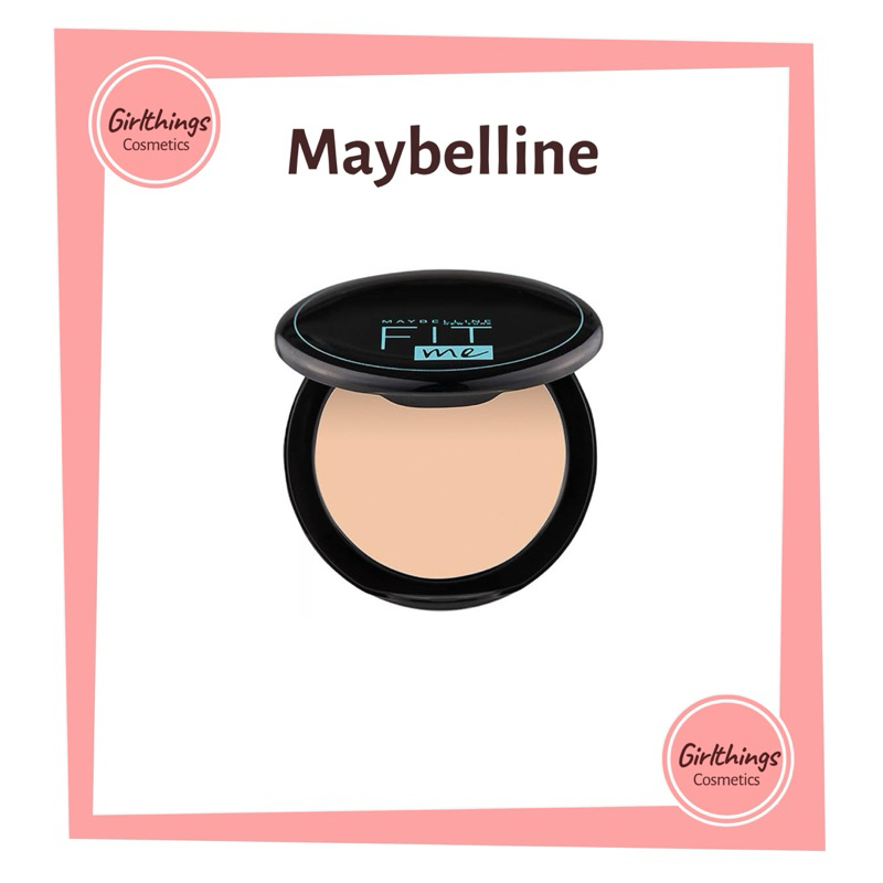 Jual MAYBELLINE Fit Me Matte Poreless Compact Powder | Shopee Indonesia