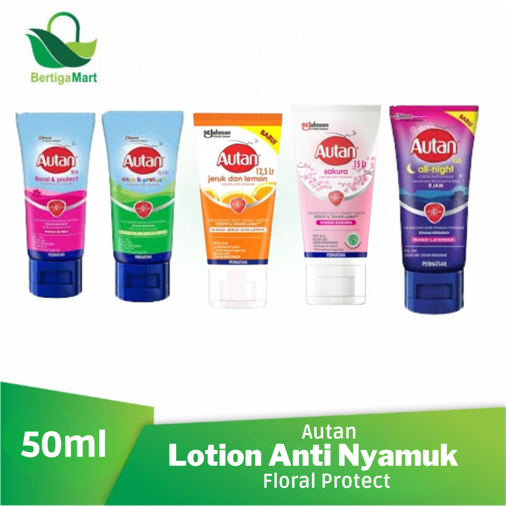 Jual Autan Tube Lotion Anti Nyamuk 50ml | Shopee Indonesia