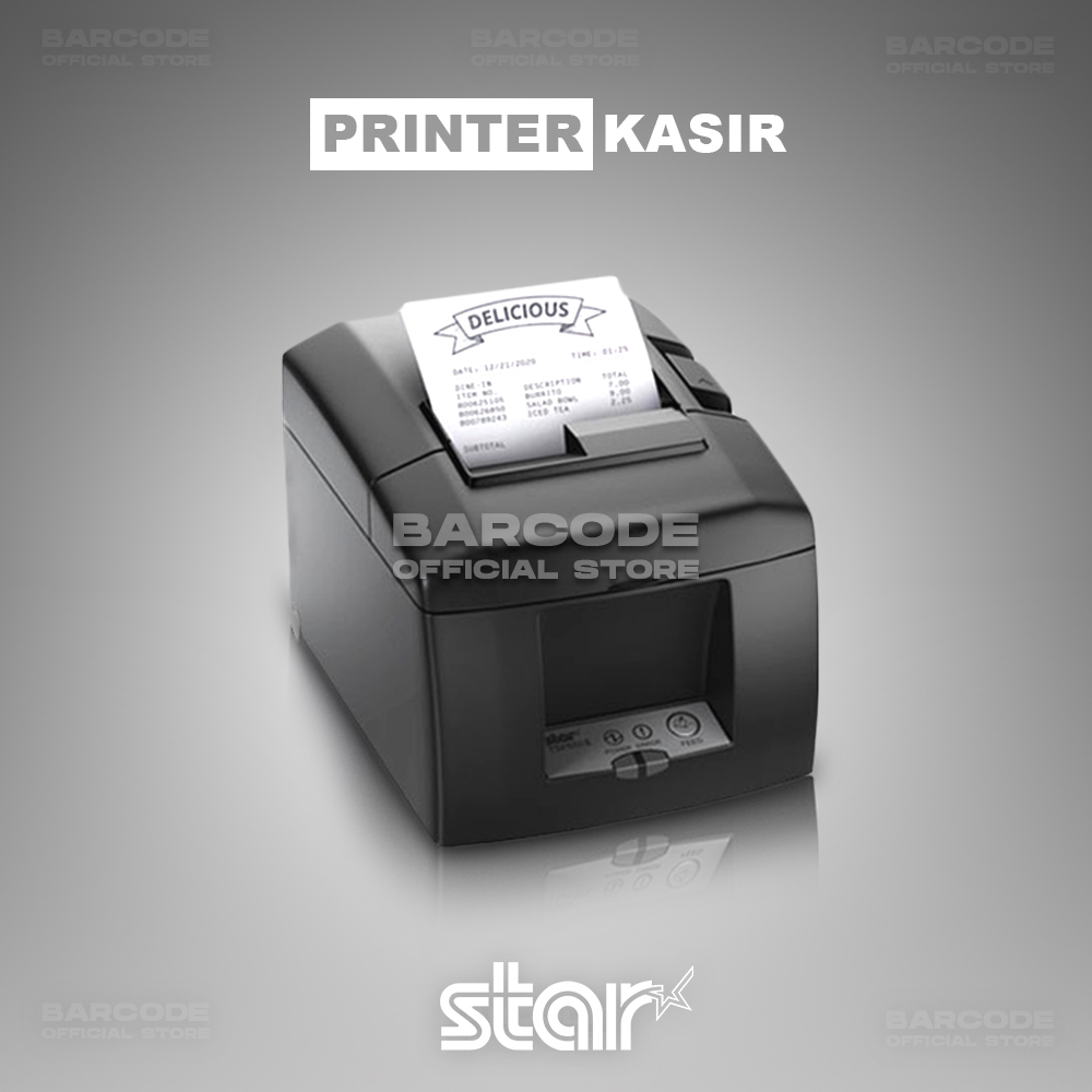Jual Printer Kasir Cetak Struk Thermal 80 mm Star TSP-654 Print Paper ...