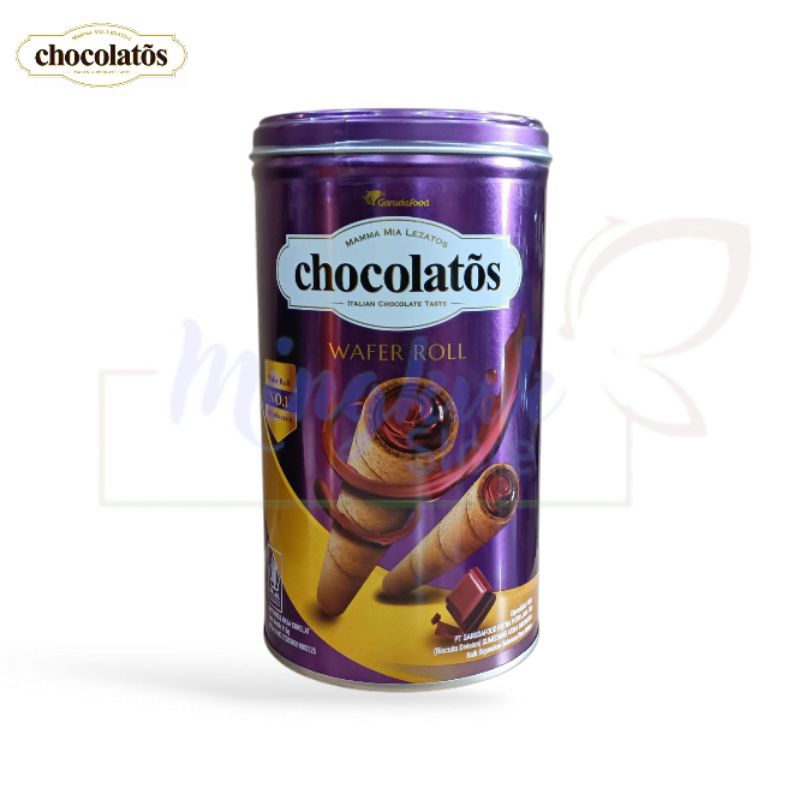 Jual Chocolatos Kaleng 310gr - Wafer Roll | Shopee Indonesia