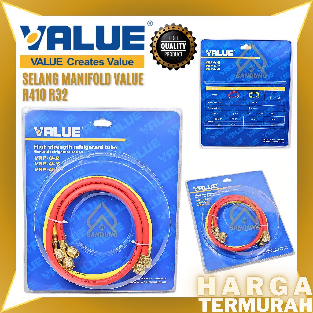 Jual SELANG MANIFOLD VALUE R410 R32 | SLANG MANIPOLD PENGISIAN FREON AC ...