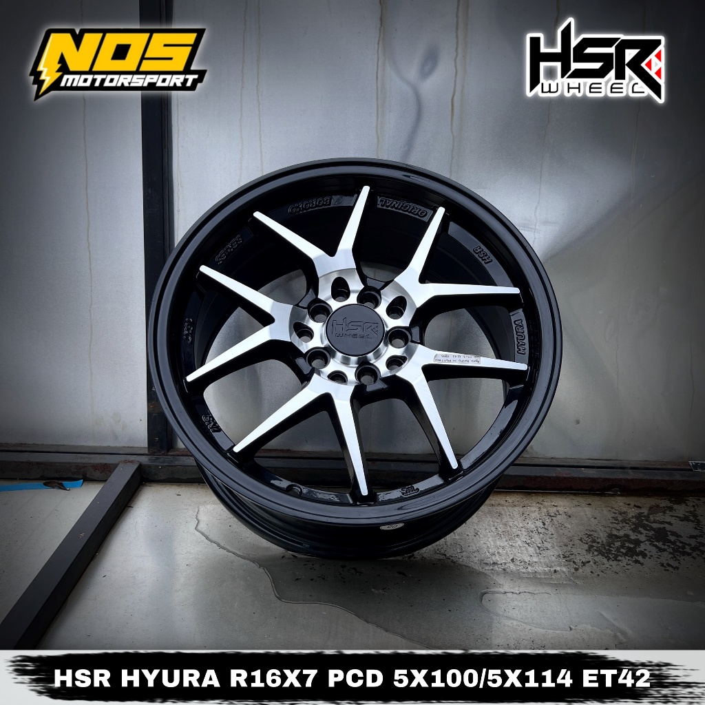 Jual VELG MOBIL RUSH INNOVA SIENTA XPANDER R16X7 PCD 5X114 ET42 HSR HYURA | VELG MOBIL RACING ...