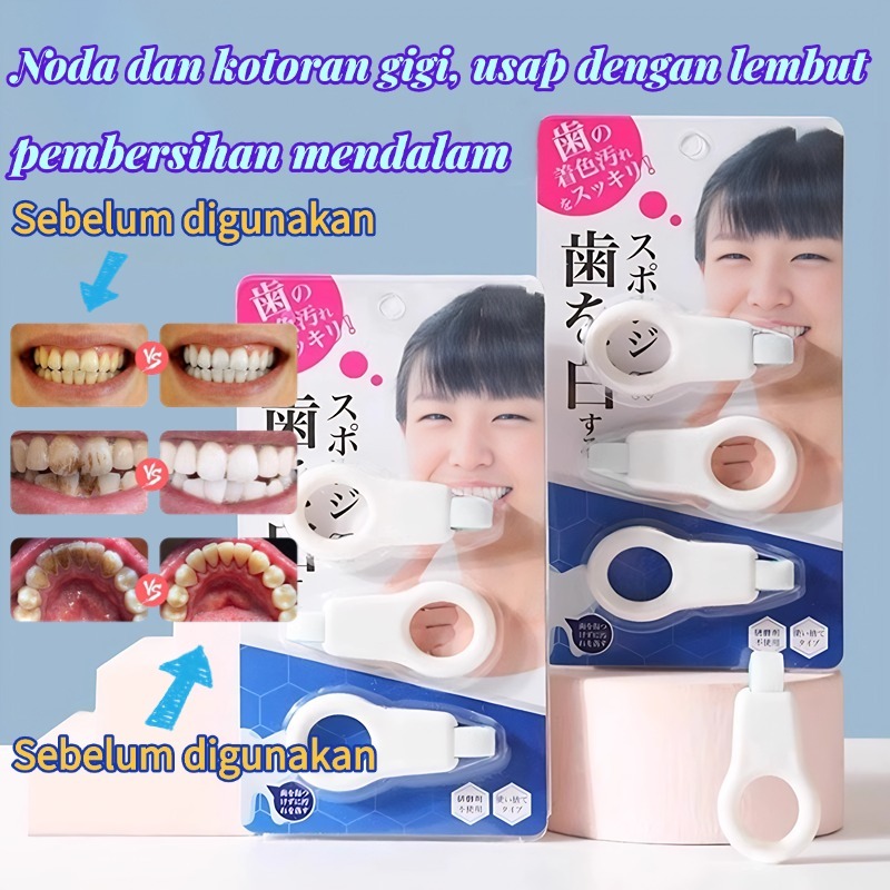 Jual Lap pembersih gigi nano Jepang menghilangkan karang gigi noda hitam plak pembersih gigi ...