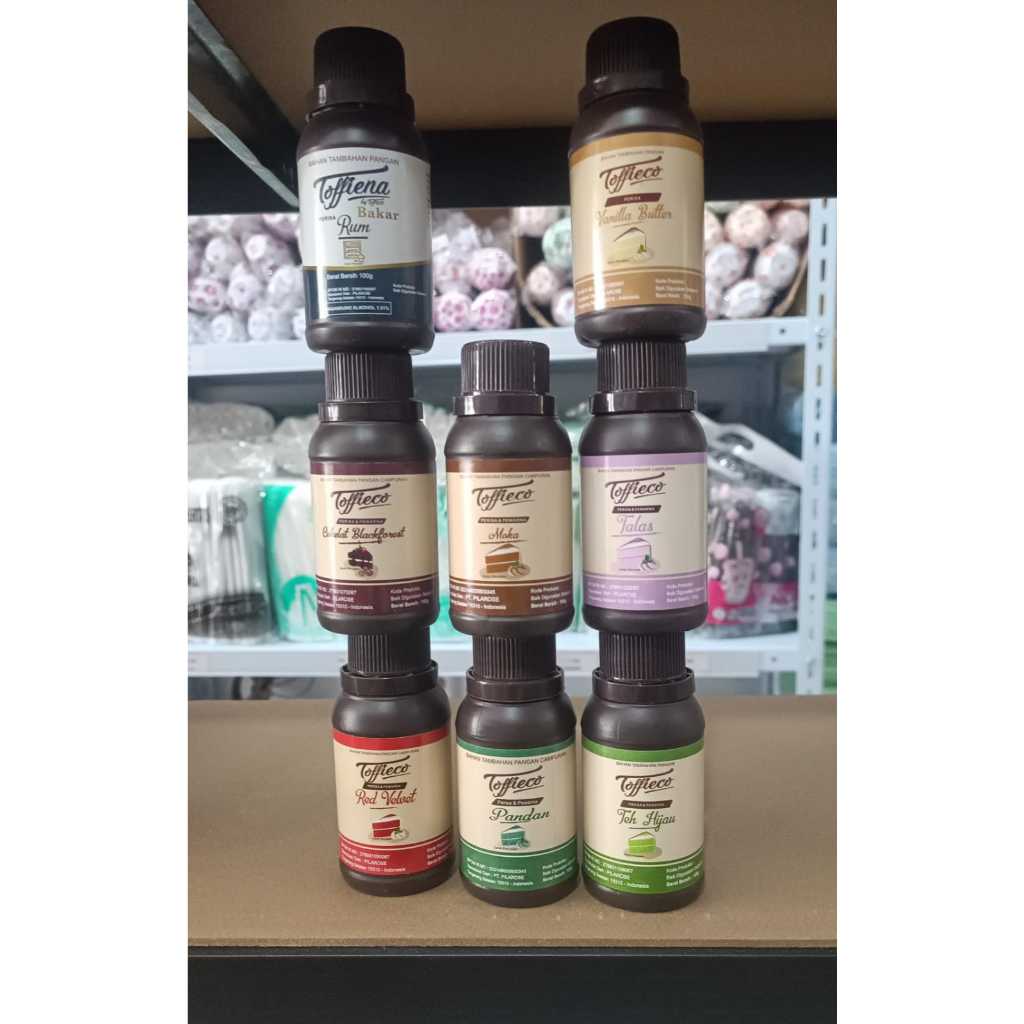 Jual TOFFIECO Perisa Dan Pewarna (100G) | Shopee Indonesia