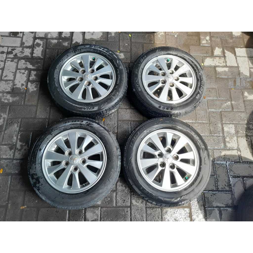 Jual Velg Mobil Bekas Original STD XPANDER R15X5,5 5X114 ET46 +BAN 185 ...