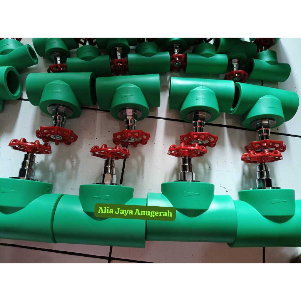 Jual Gate Valve PPR 3/4" (25mm) / Get Valep PPR 3/4" / Straight Way Valve 25mm / Gate Valve 25mm ...