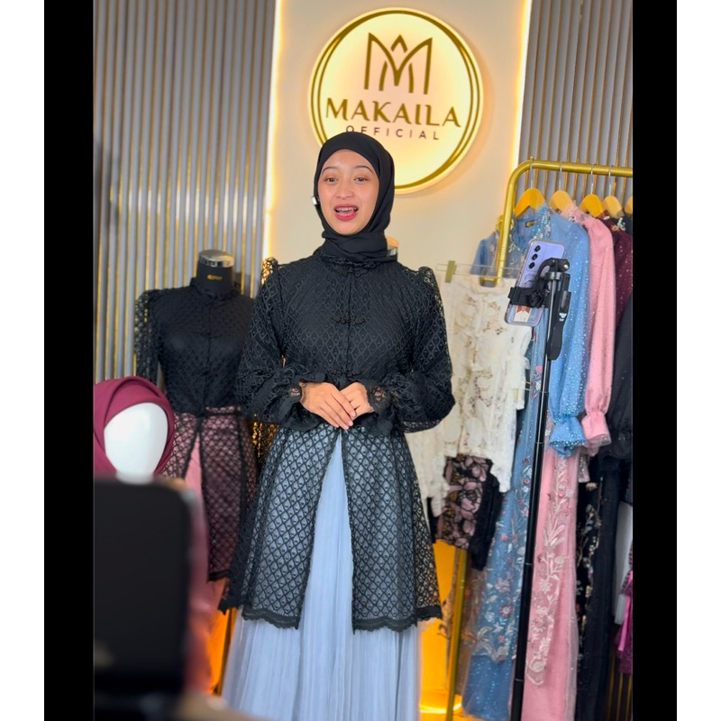 Jual Outer Brokat Makaila | Shopee Indonesia