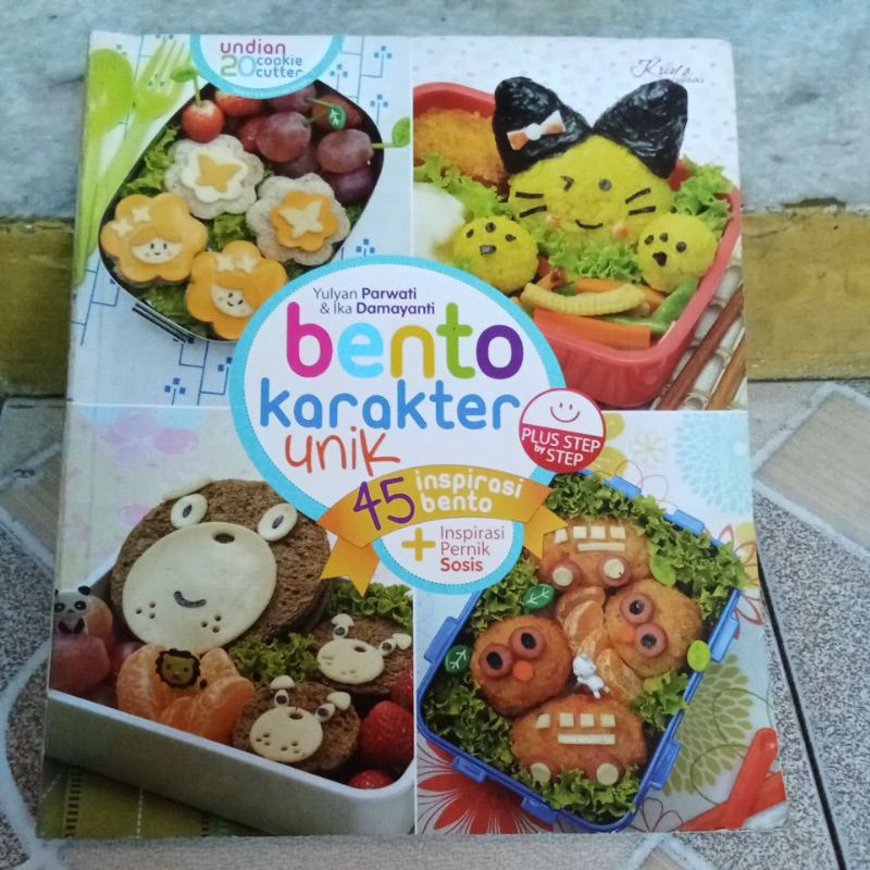 Jual Buku Masakan - Bento Karakter Unik (45 Inspirasi Bento) | Shopee ...