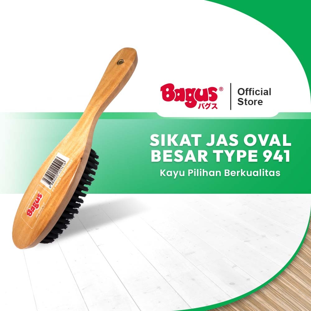 Jual Bagus Sikat Jas Oval Besar | Shopee Indonesia