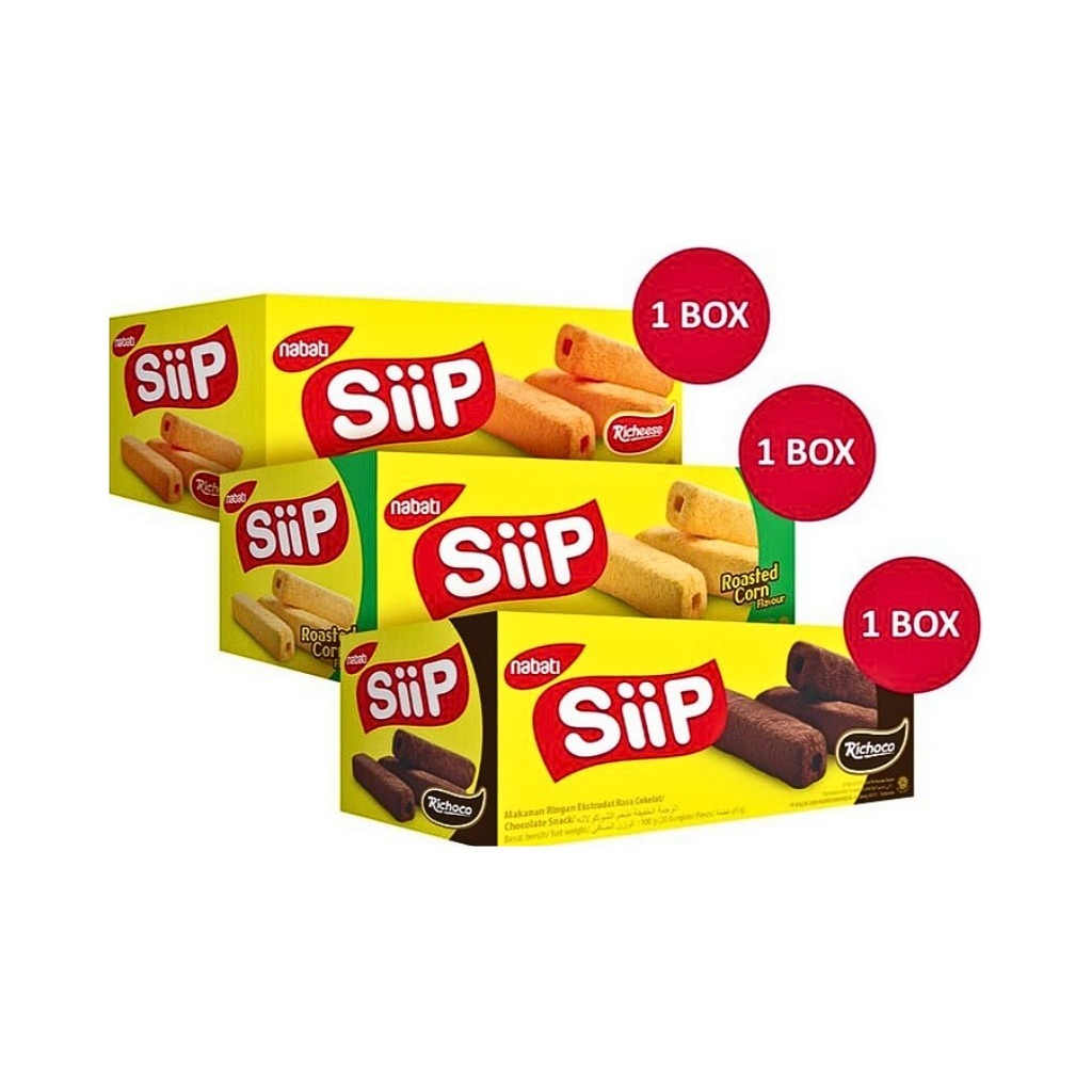 Jual Nabati SIIP Berbagai Rasa All Varian 1 Box isi 20pcs | Shopee ...