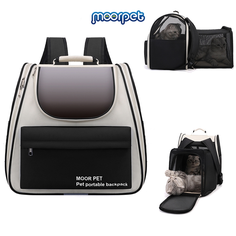 Jual Moorpet Tas kucing portable, ekspansible, breathable, all season ...