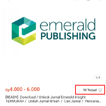 Jual [READY] Download / Unlock Jurnal Emerald Insight TERMURAH / Unduh ...