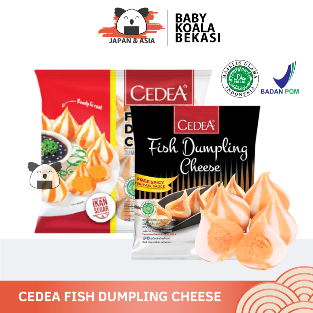 Jual CEDEA Fish Dumpling Cheese Keju 200 g Halal | Shabu shabu Tomyam ...