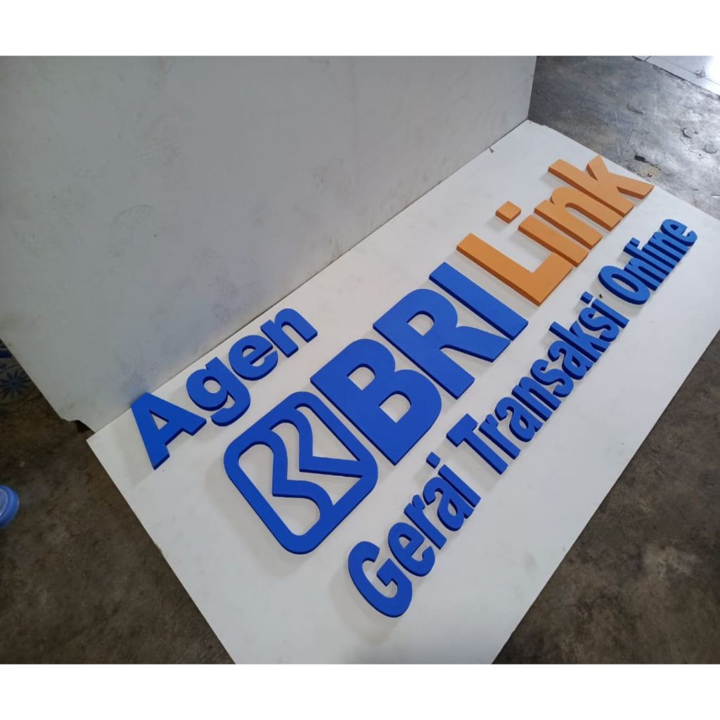 Jual DESIGN NAMA TOKO BRI LINK BAHAN SPON EVA BUSA ATI MEREK NAMA TOKO ...