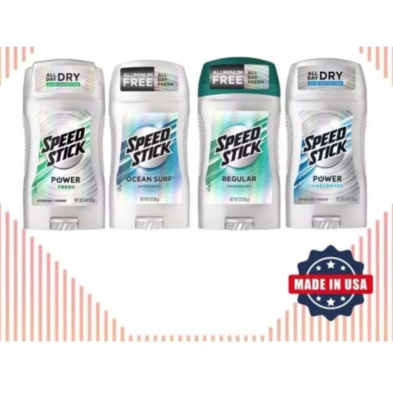 Jual Speed Stick Power Fresh Men Deodorant 85gr | Shopee Indonesia