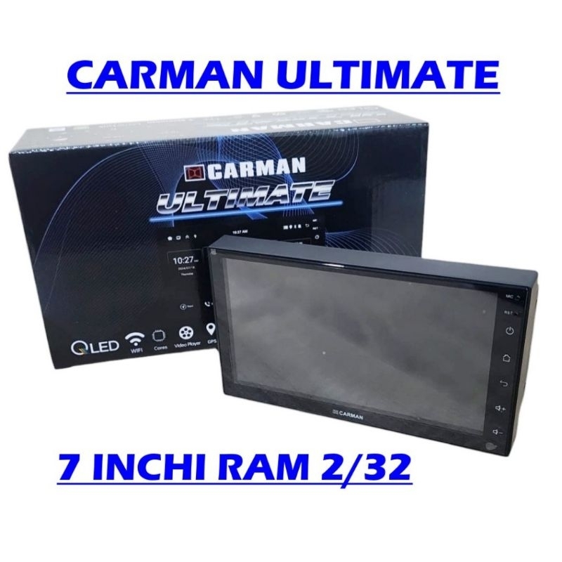 Jual Head Unit Android 7 inch CARAMAN ULTIMATE RAM 2/32GB Qled | Shopee ...