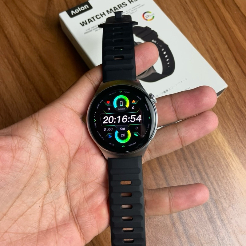 Jual AOLON MARS R3 jam tangan running | Amoled Screen | Shopee Indonesia