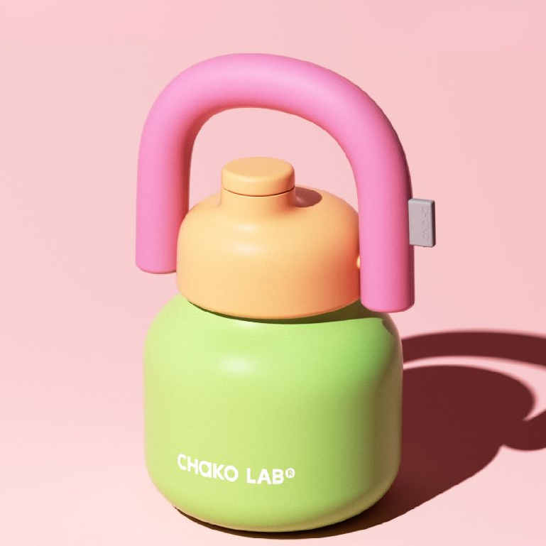 Jual CHAKO LAB Linlin Vacuum Thermos 1000ml - Sweet Bonbons PRE ORDER ...