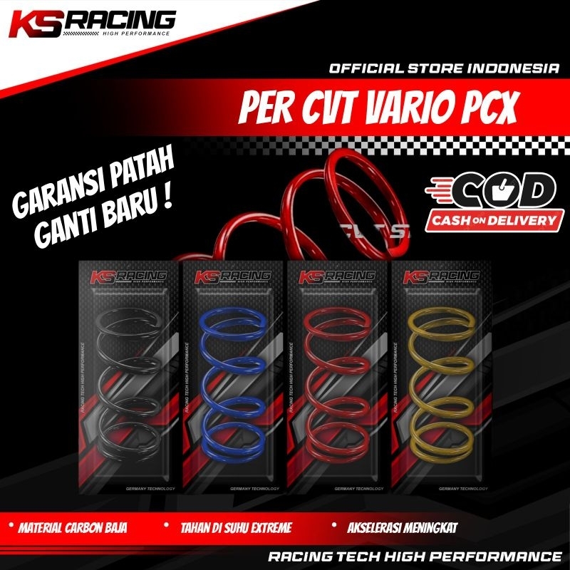 Jual PER CVT VARIO PCX 1000 RPM 1500 RPM 2000 RPM | Shopee Indonesia