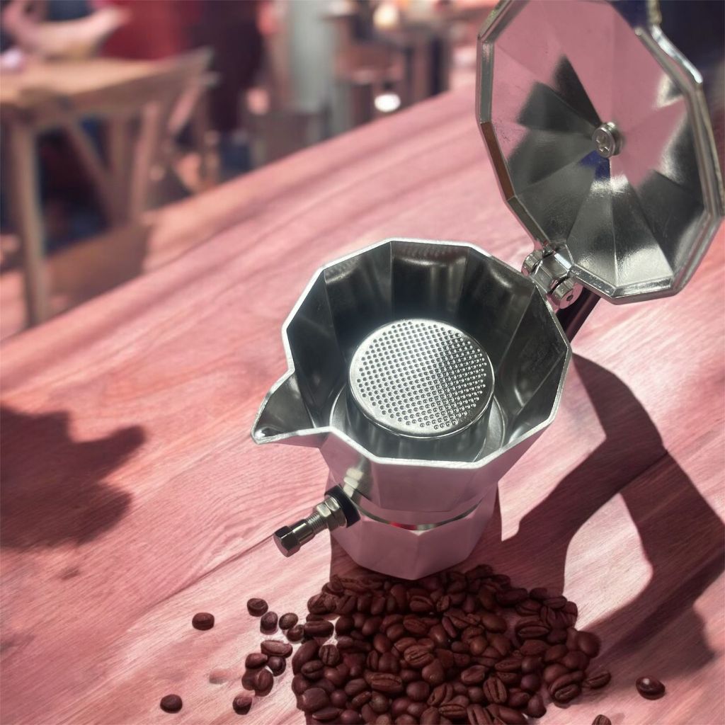 Jual Mokapot Modifikasi include Adaptor Pompa ( Pentil )/ Moka Pot ...