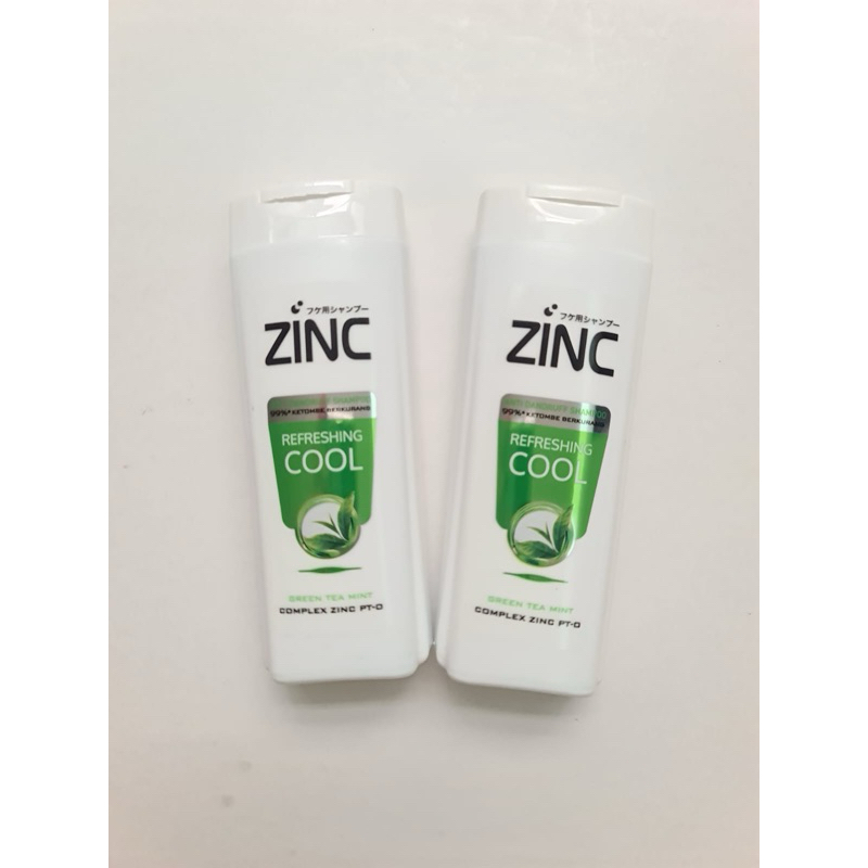 Jual ZINC Refreshing Cool Anti Dandruff Shampoo 70 ml | Shopee Indonesia