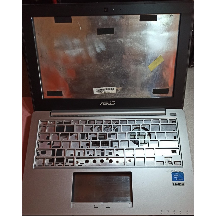 Jual Casing Case Laptop Notebook Asus X201E Putih Silver Bagus | Shopee ...