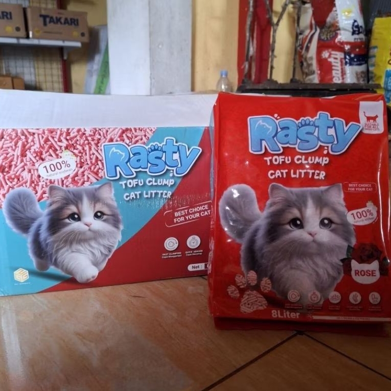 Jual PASIR TOFU RASTY 8liter | Shopee Indonesia