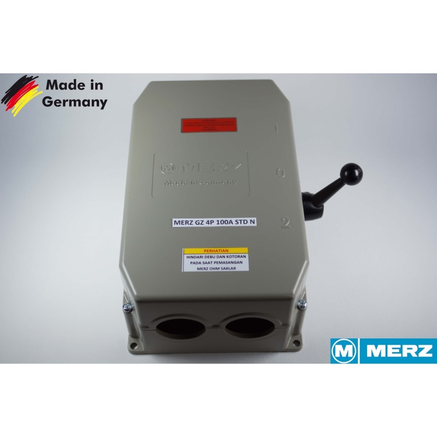 Jual MERZ GZ 100A/4P BUATAN JERMAN (STD N) COS/Ohm Saklar/Handle Genset ...