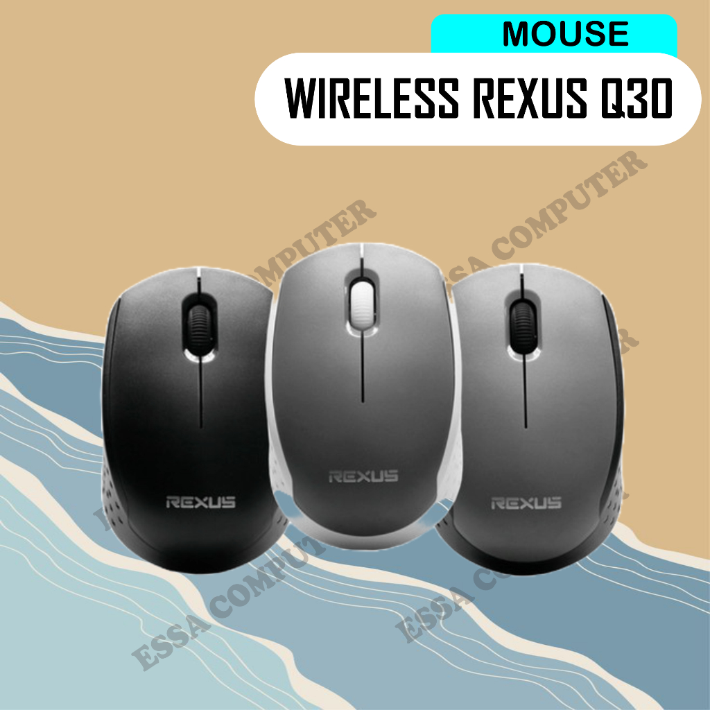 Jual REXUS Q30 OFFICE WIRELESS MOUSE | Shopee Indonesia
