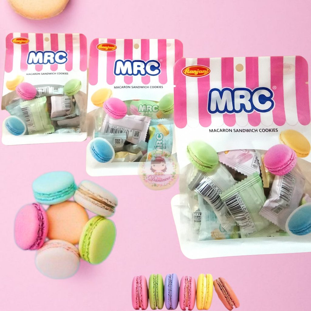 Jual Ranjani MRC Macaron Sandwich Cookies Dengan Krim Aneka Rasa 100g ...