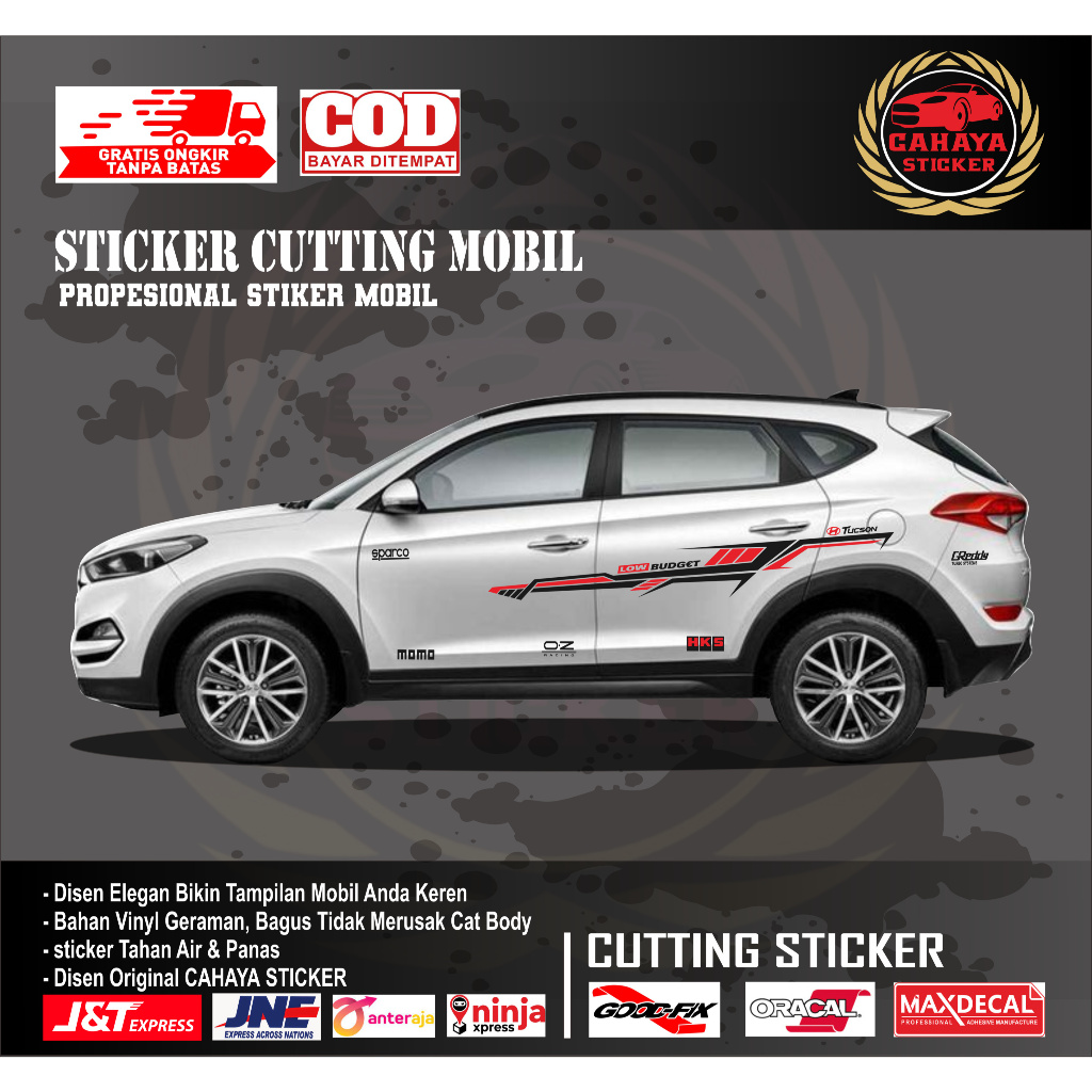 Jual sticker mobil tucson sticker mobil hyundai tucson sticker mobil ...