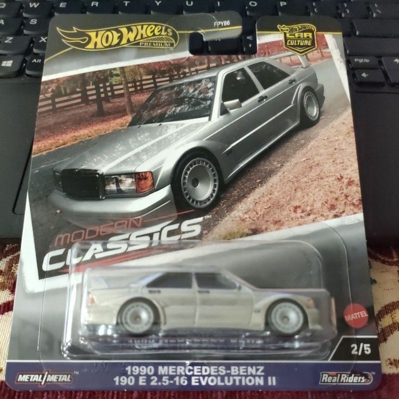 Jual Hot Wheels Premium 1990 Mercedes-Benz 190E Evolution Modern ...