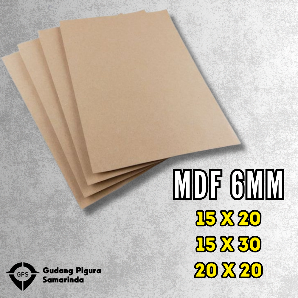 Jual MDF 6mm ukuran sedang (Papan Kayu Hiasan Dinding/Bingkai Foto Mdf ...