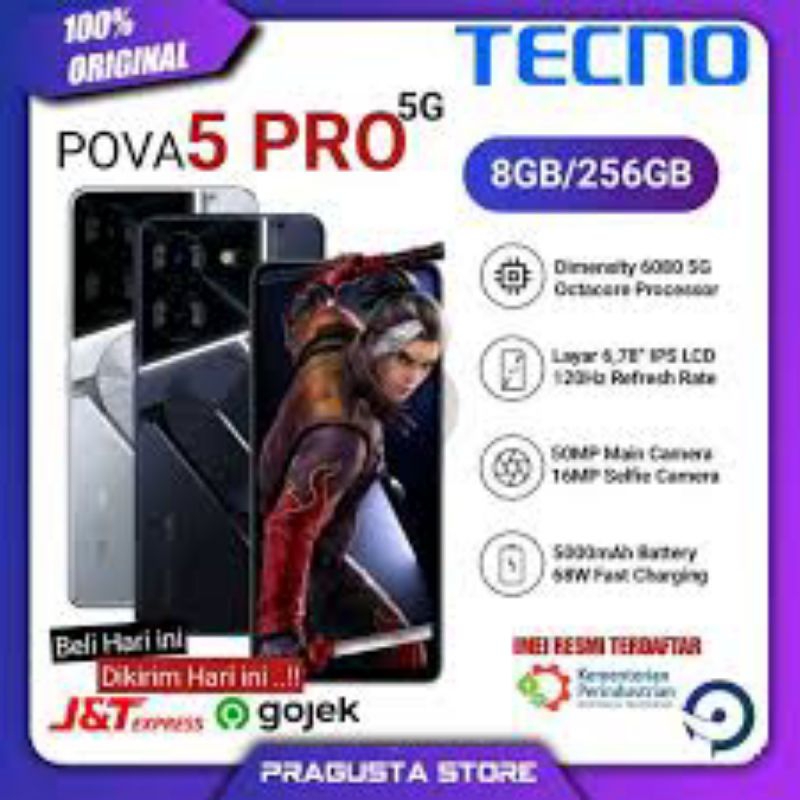 Jual TECHNO POVA 5 PRO | Shopee Indonesia