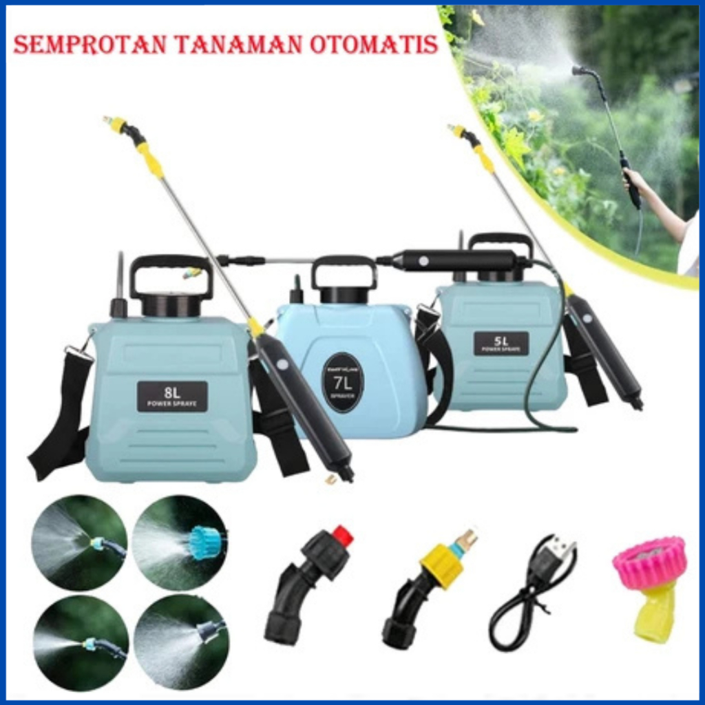 Jual MESIN SEMPROT Alat Penyiraman Semprotan Tanaman Elektrik petani ...