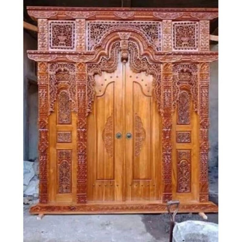 Jual Pintu gebyok ukiran dari jepara | Shopee Indonesia