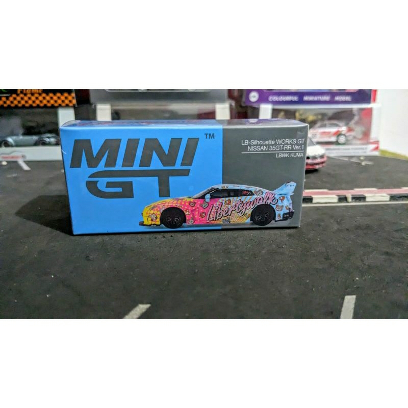 Jual Diecast Mini GT LBWK Nissan Skyline GTR R35 RR Ver 1 LBWK Kurma no ...