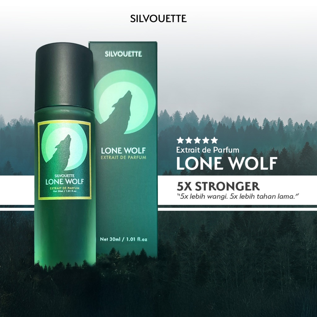 Jual Silvouette - Lone Wolf | Extrait de Parfum | 5x Stronger lebih wangi tahan lama | 30ml ...