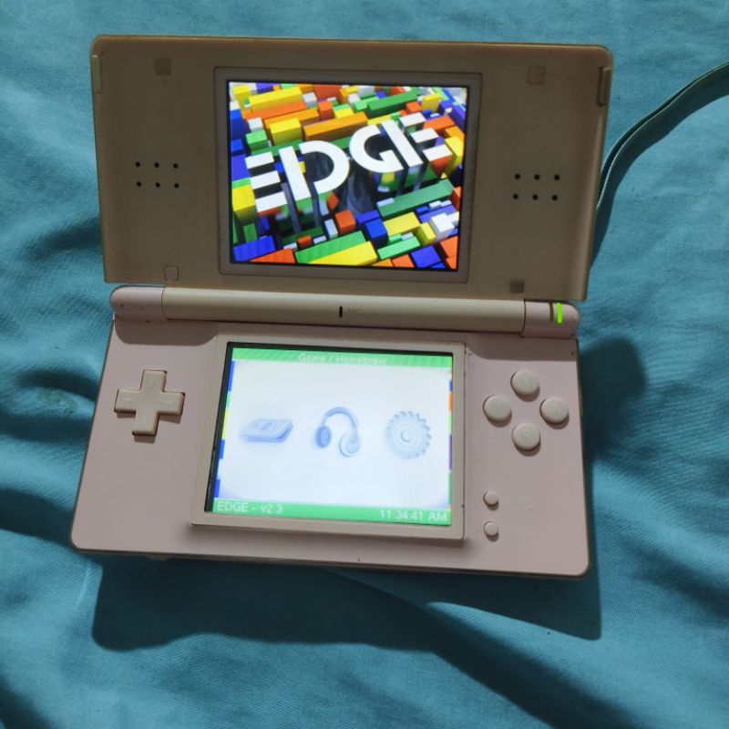 Jual Nintendo ds lite NDSLITE MULUS PERFECT CONDITION NORMAL EDGE FLASH ...