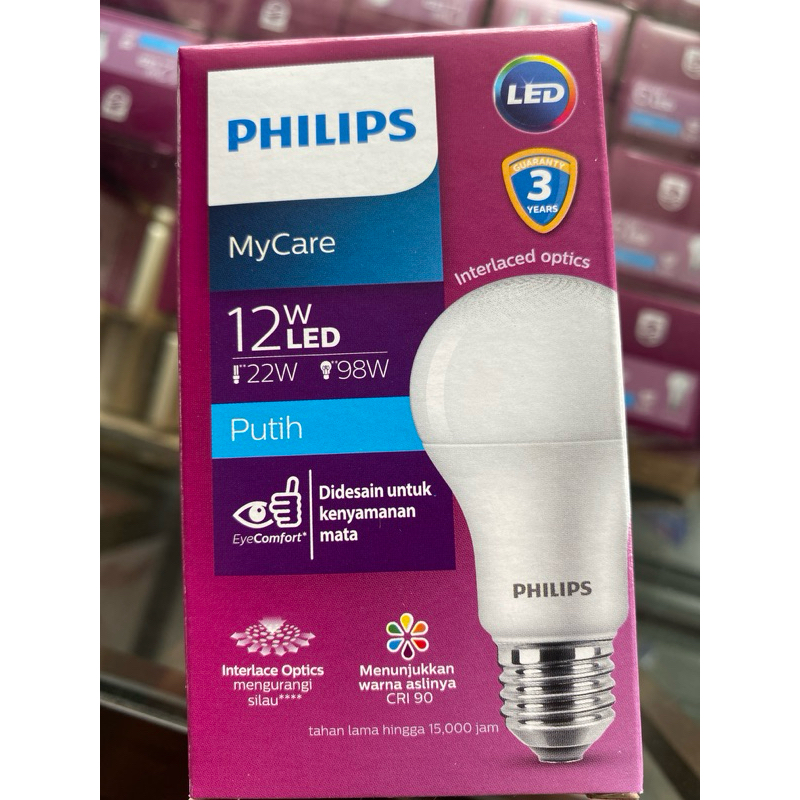Jual Philips MyCare LED Putih 12W | Shopee Indonesia