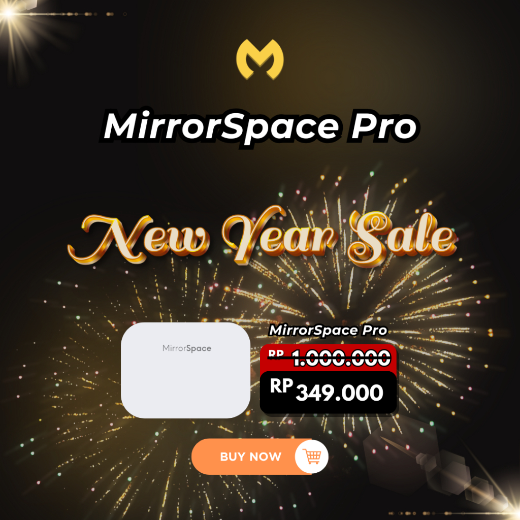 Jual MirrorSpace Pro Wireless Charging Case TWS Bluetooth | Shopee Indonesia