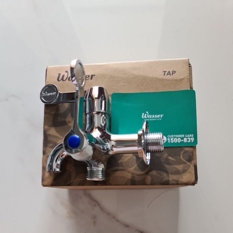 Jual WASSER Kran Double Shower TL-020 | Shopee Indonesia